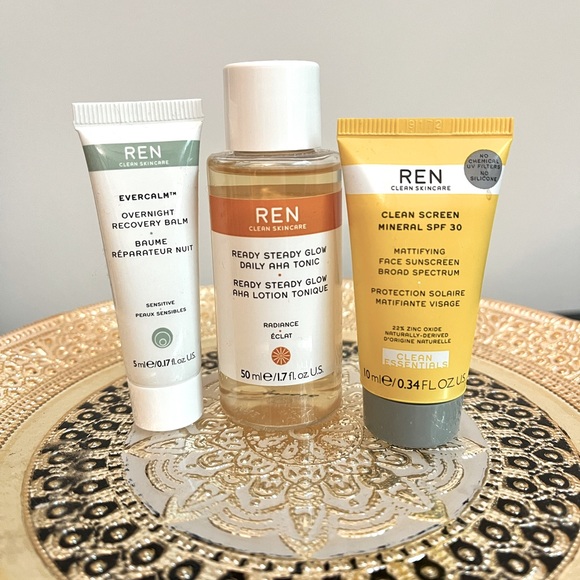 REN | Skincare | Ren Balm Aha Tonic And Sunscreen | Poshmark